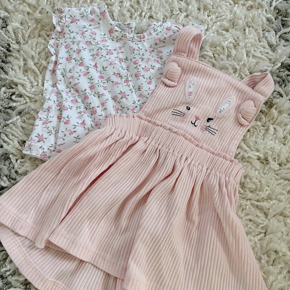 Little Me | Matching Sets | Little Me Bunny Dress Outfit | Poshmark